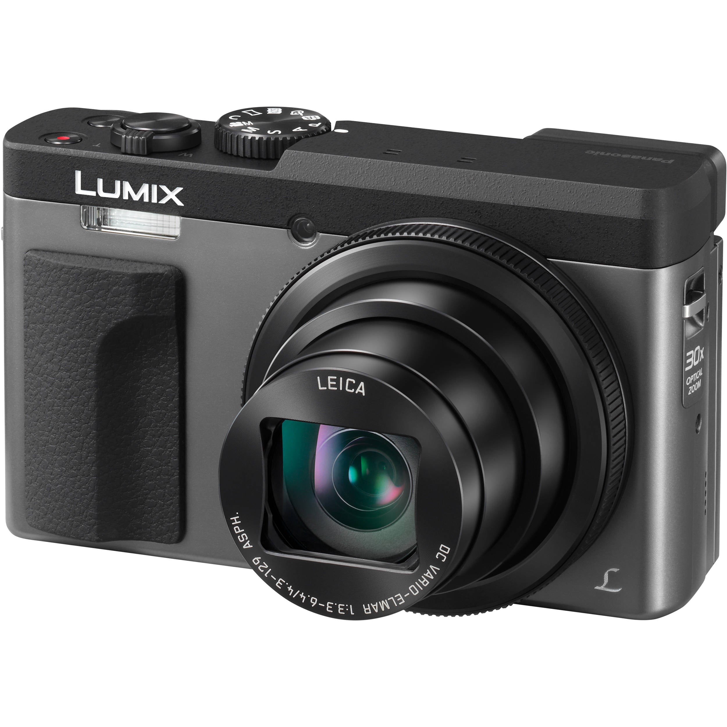 Panasonic Lumix DC-ZS70 Digital Camera (Silver) - ElationTek